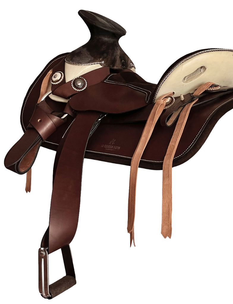 Montura Ícono CAFÉ – EL CABALLO PINTO